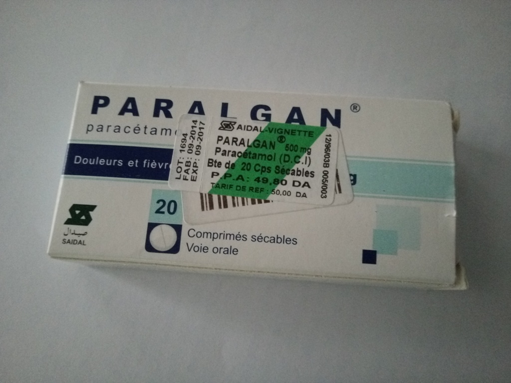 Boudiaf : Le "Paracétamol" fabriqué localement est sûr et soumis à un ...