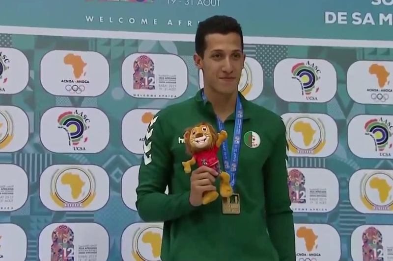 Jeux africains 2019 – Natation : médaille d’or et record d’Algérie pour ...