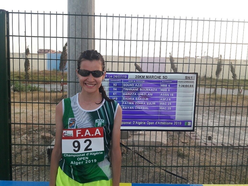 Championnat national ‘’Open’’ : Souad Azzi améliore son record d ...